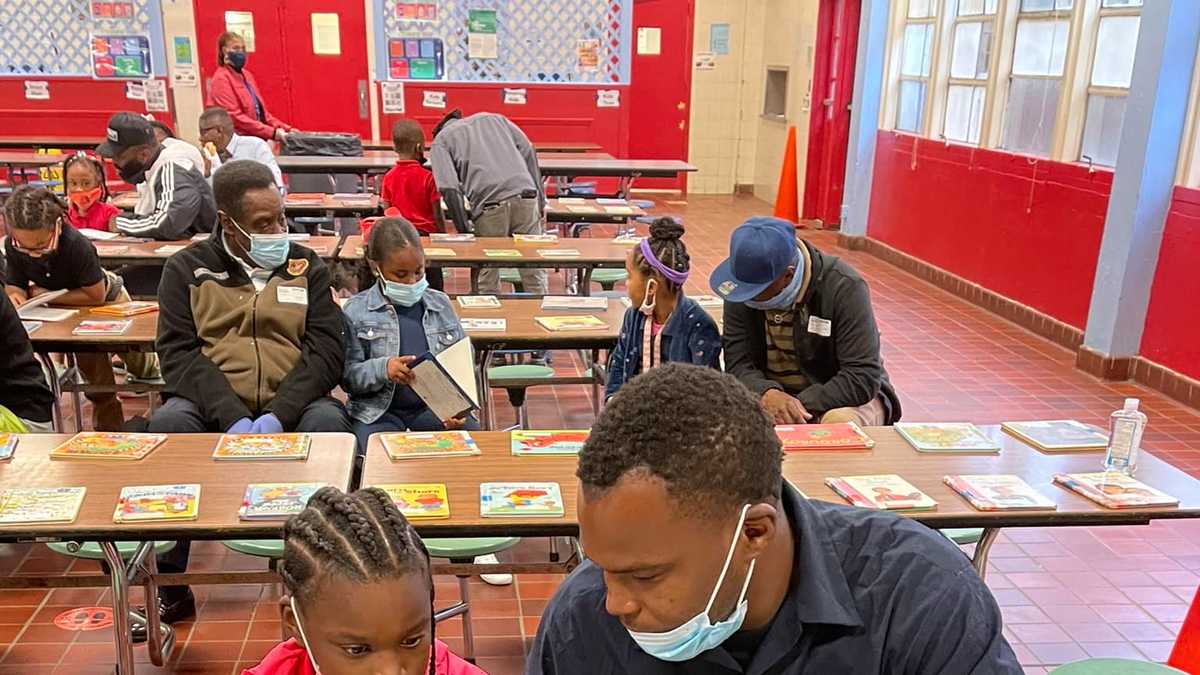 Donuts With Dad Davis Elementary School Montgomery, Alabama
