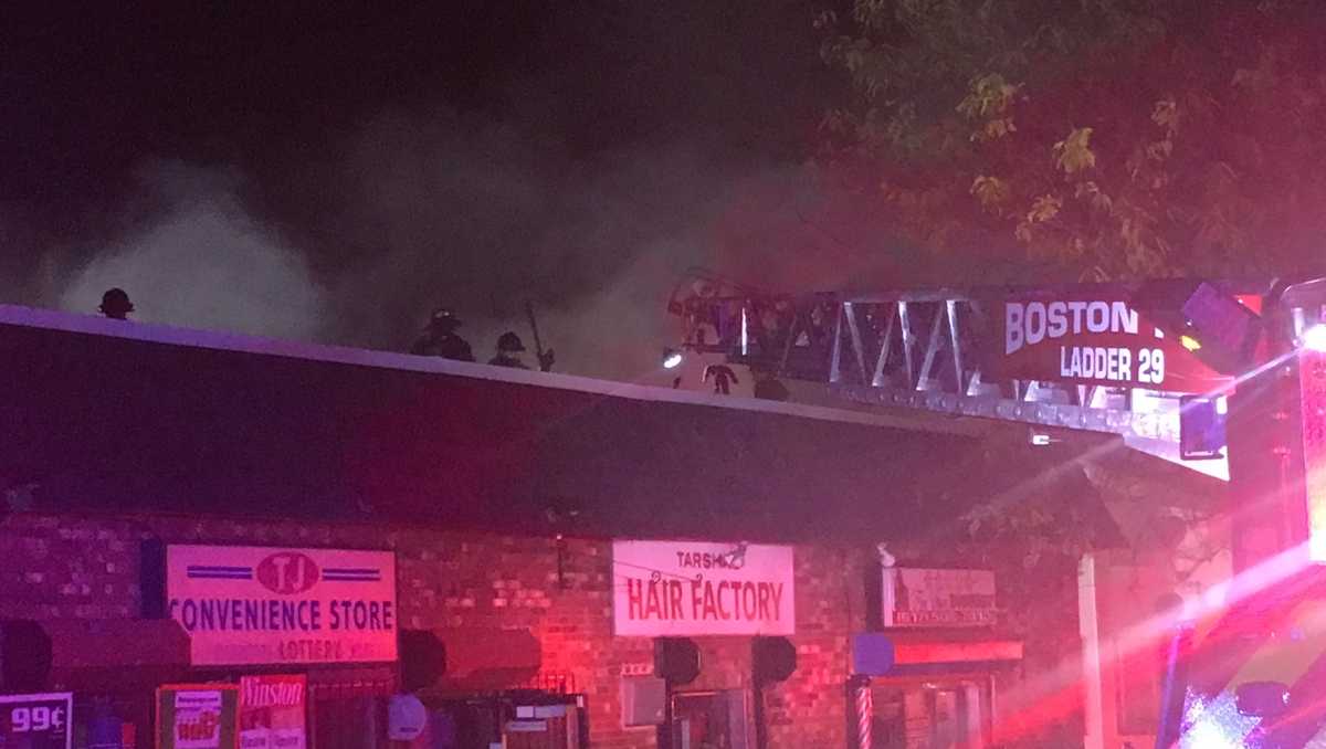 Boston businesses damaged in overnight fire