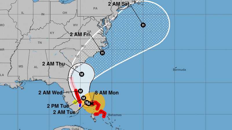 Hurricane Dorian strikes Bahamas, slowly inches closer to US
