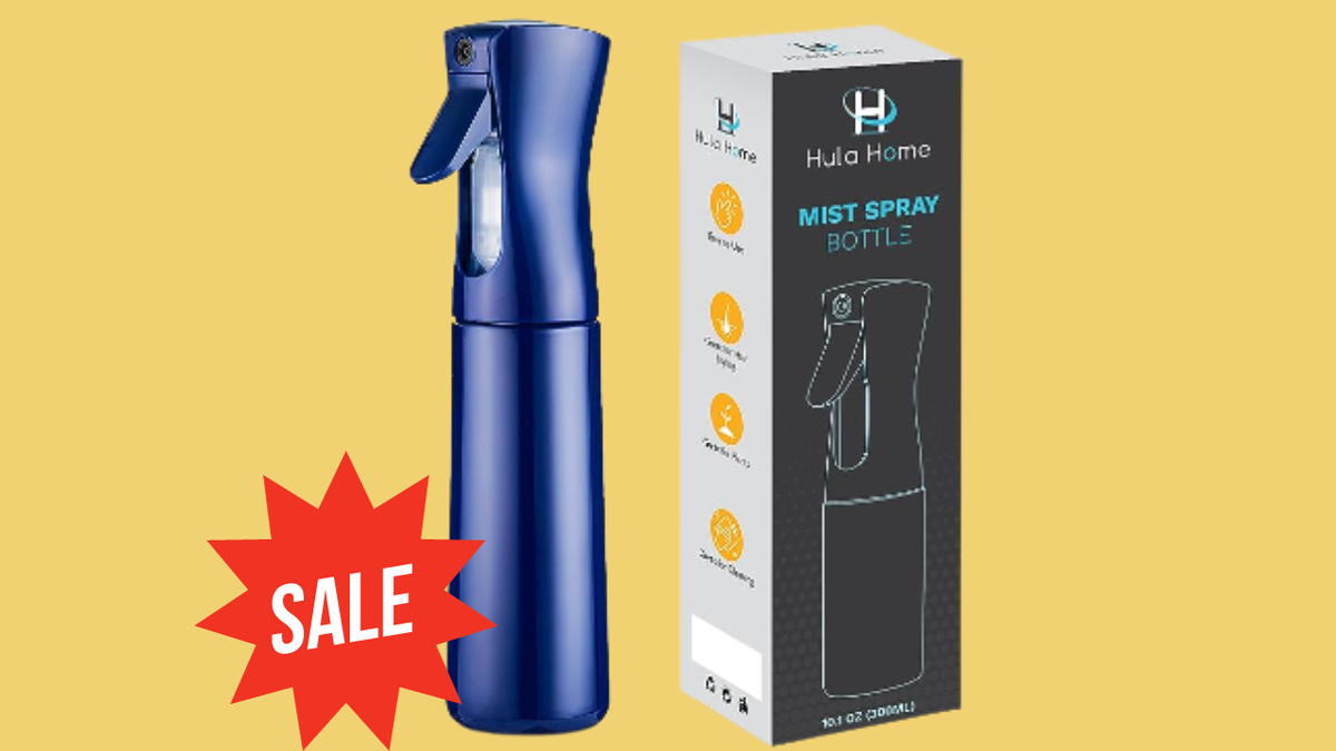 This spray bottle can spray itself continuously, and it’s on sale for ...