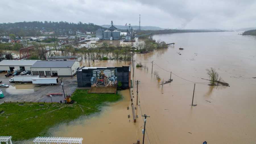 PHOTOS: Heavy rain leads to flooding across Cincinnati, northern Kentucky
