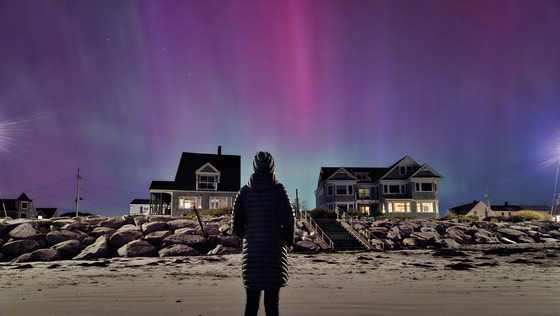 Solar storm creates dazzling aurora display across the state