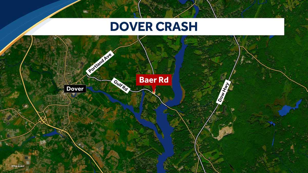 Crash in Dover sends one driver to hospital on Christmas Day