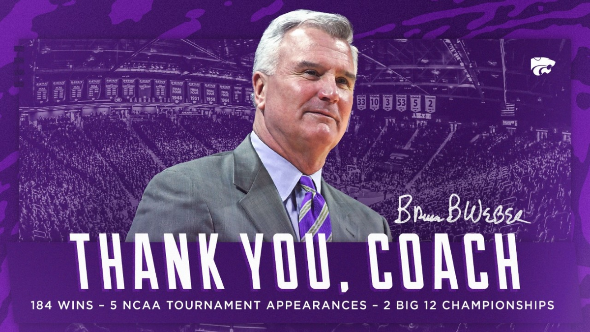 K-State men’s basketball head coach Bruce Weber to resign