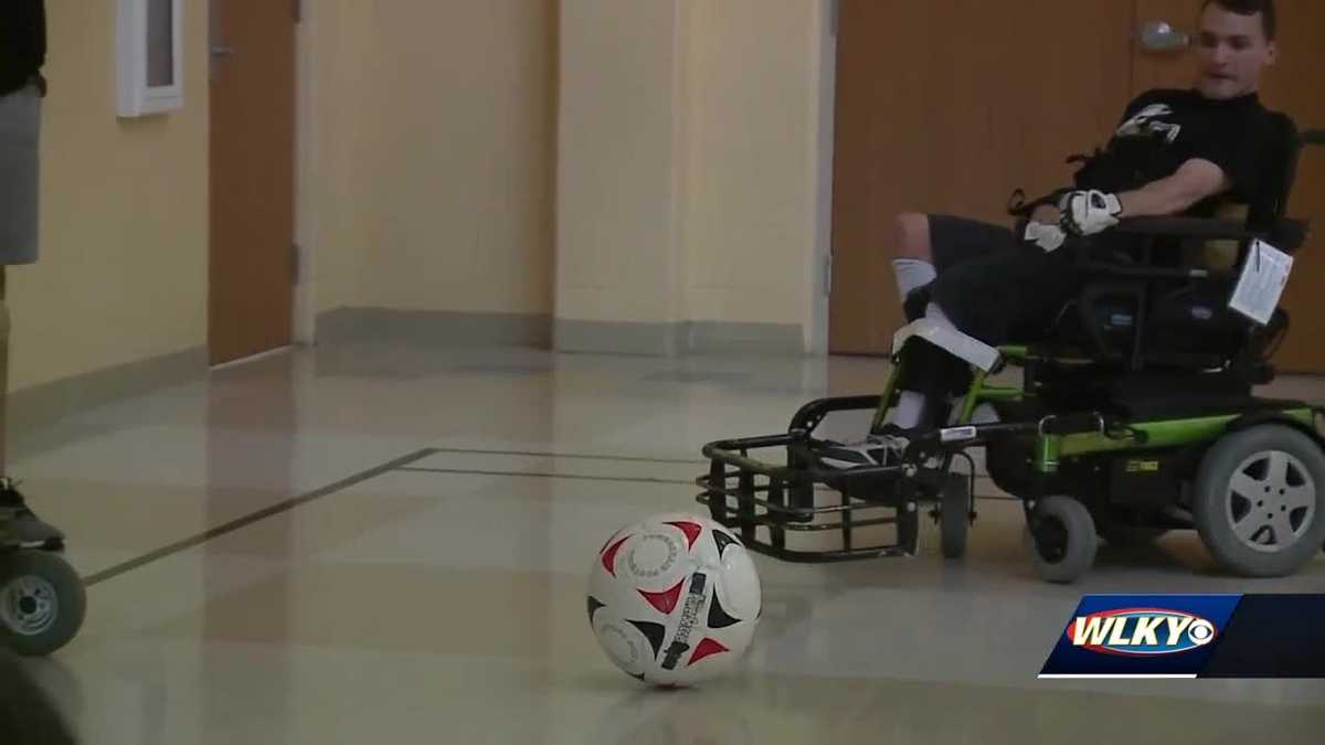 'Power soccer' comes to Louisville, helping kids in wheelchairs compete