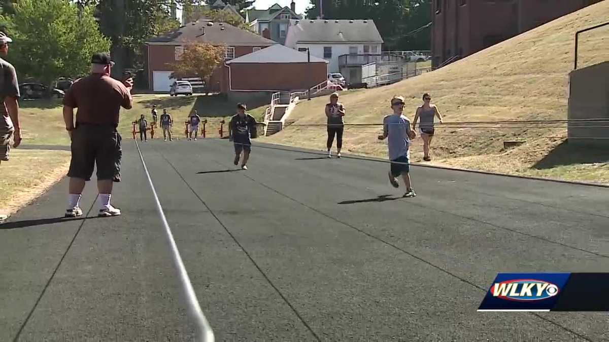 Blind athletes participate in Junior Olympics
