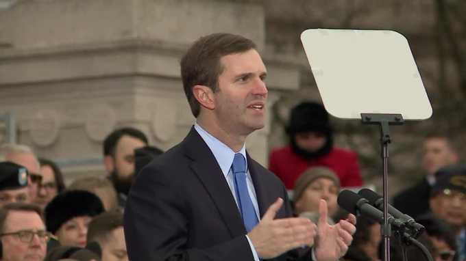 Welcoming KY's new governor: Highlights from Andy Beshear's first day