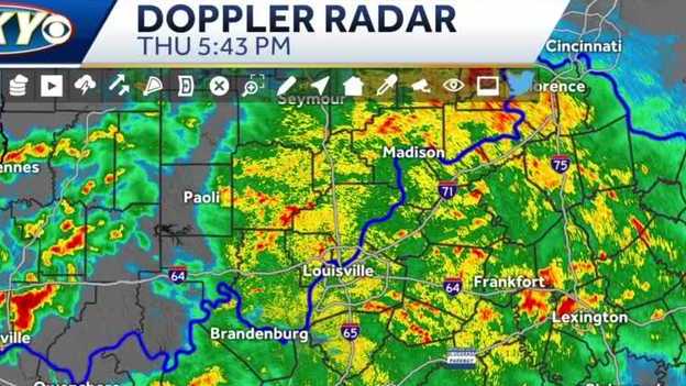 Severe weather threat Thursday: What to expect around Louisville