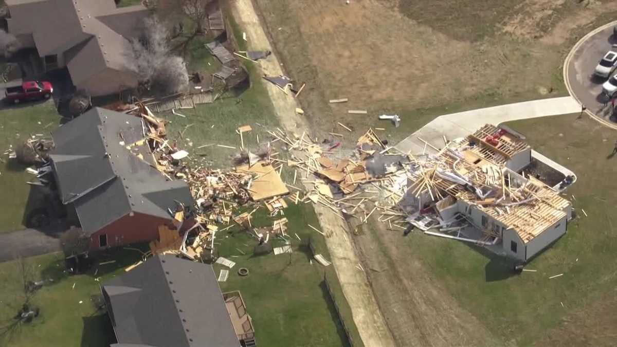 Storm damage from across southern Indiana and Kentucky