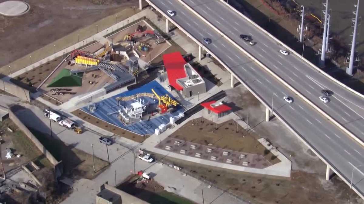 Waterfront Park's new 'PlayPort' in west Louisville is nearly complete