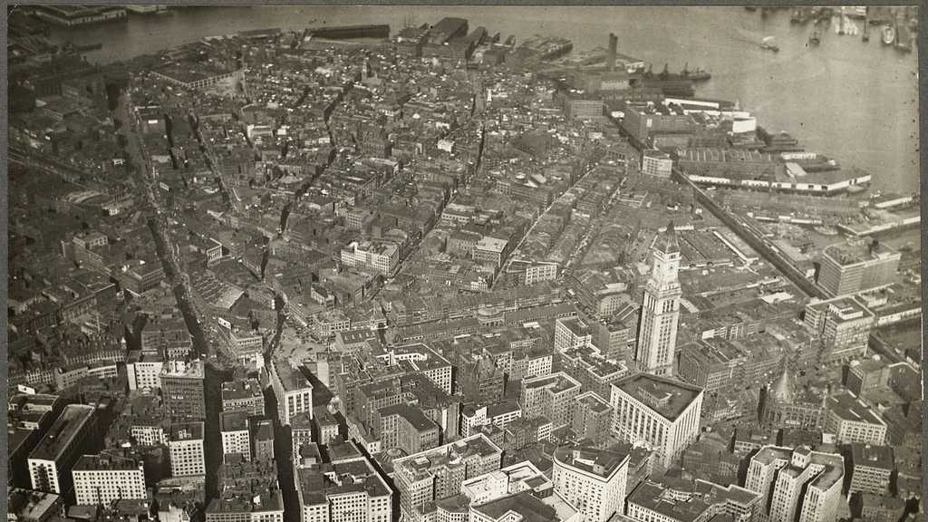 Then and now: Seeing Boston from above