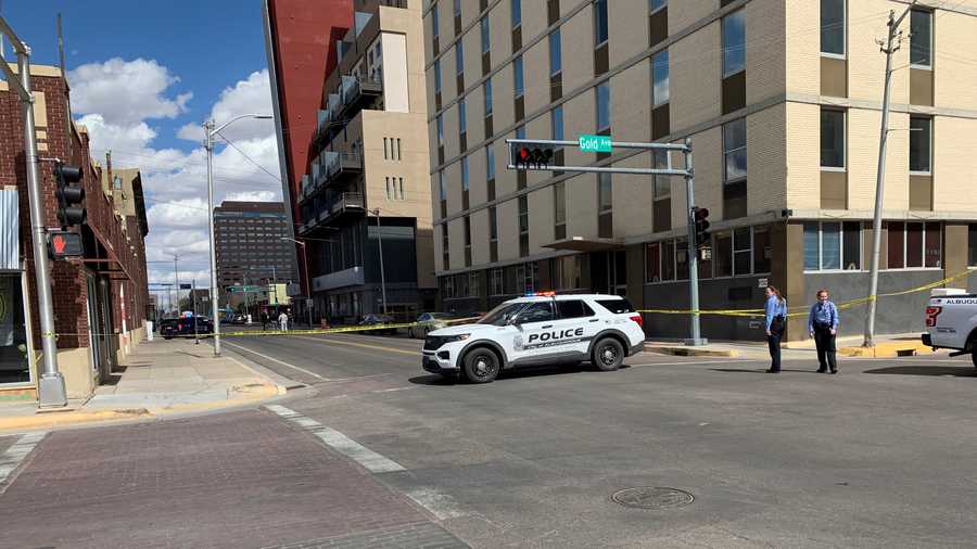 Albuquerque Police investigate shooting in downtown