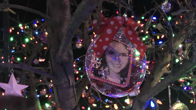 Community comes together to decorate Hughson family's healing tree