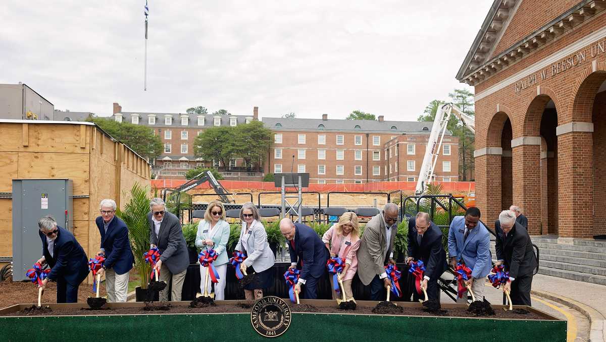 Samford University celebrates start of campus master plan