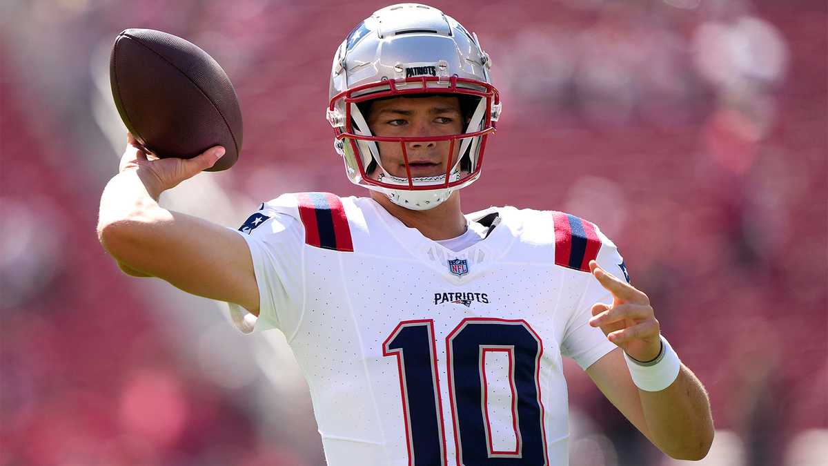 Maye gets nod at QB as Patriots try to snap 4-game losing streak