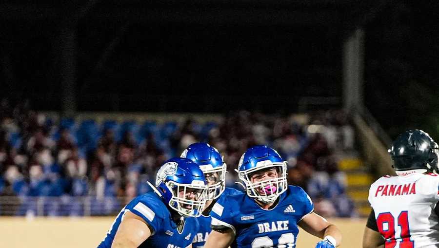 Drake Bulldogs football play exhibition, tour and learn in Panama