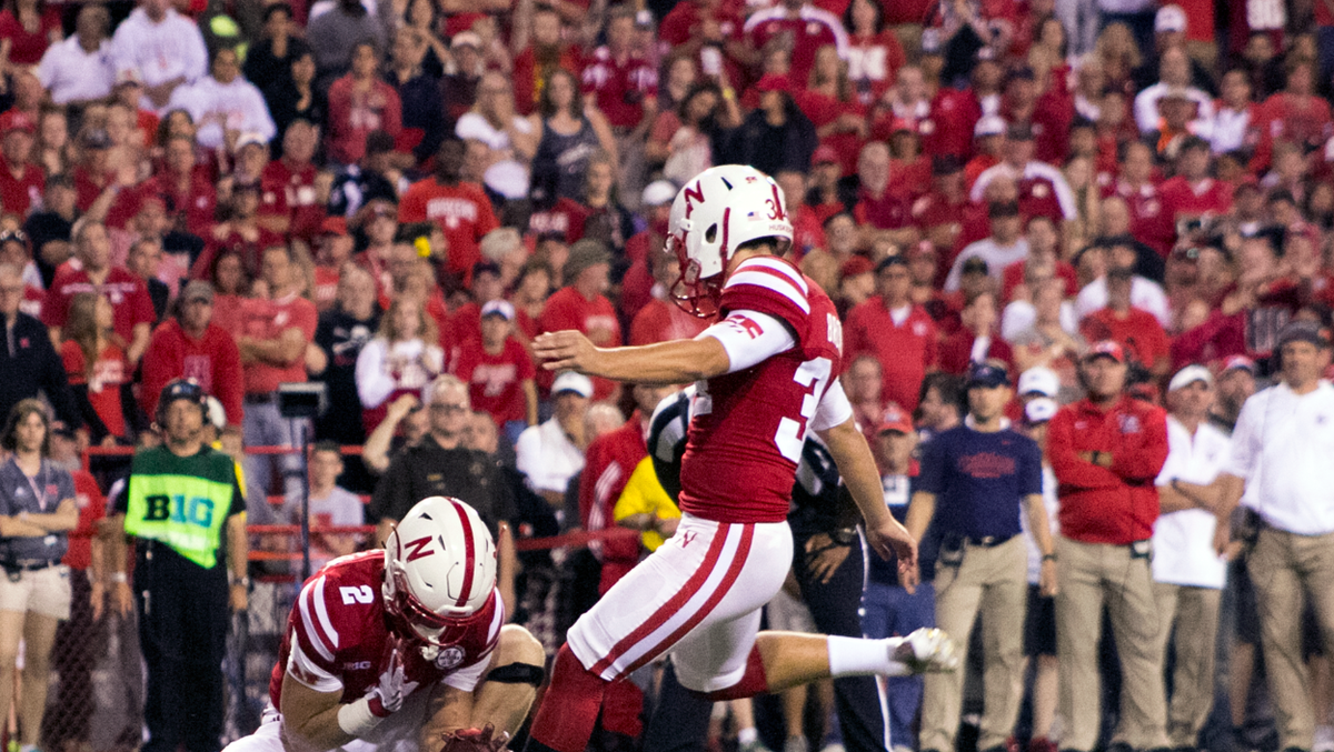 Nebraska kicker Drew Brown named to Groza watch list