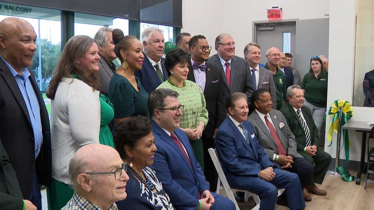 VIDEO REPORT: Gayle Benson helps Delgado Dolphins open state-of-the-art ...