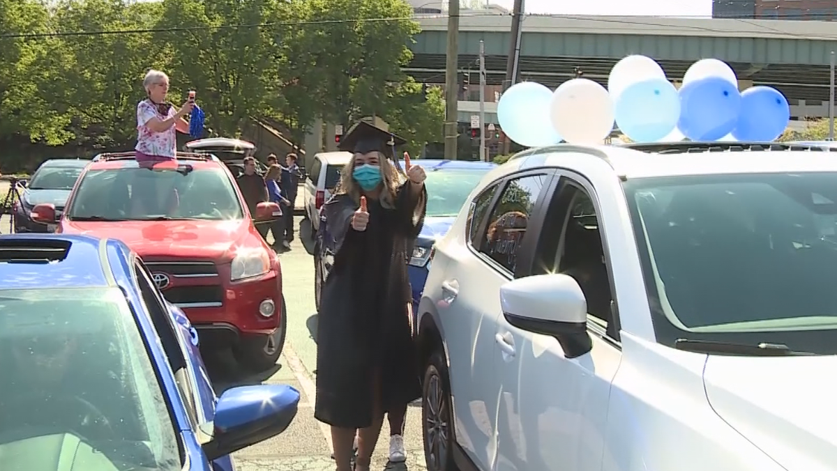 Christ College of Nursing and Health Sciences hosts drive-in graduation