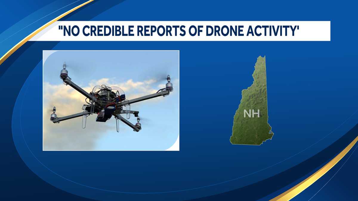 Officials: No credible reports of drone activity similar to NJ in NH