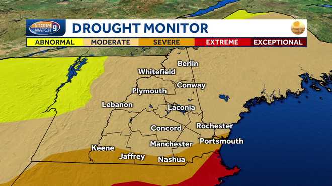 NH drought update: Heavy rain to factor in next week's report