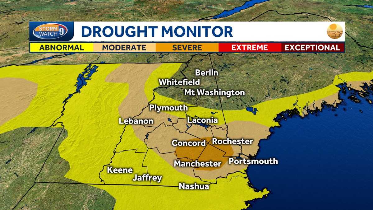 NH drought update: Extreme drought gone, for now