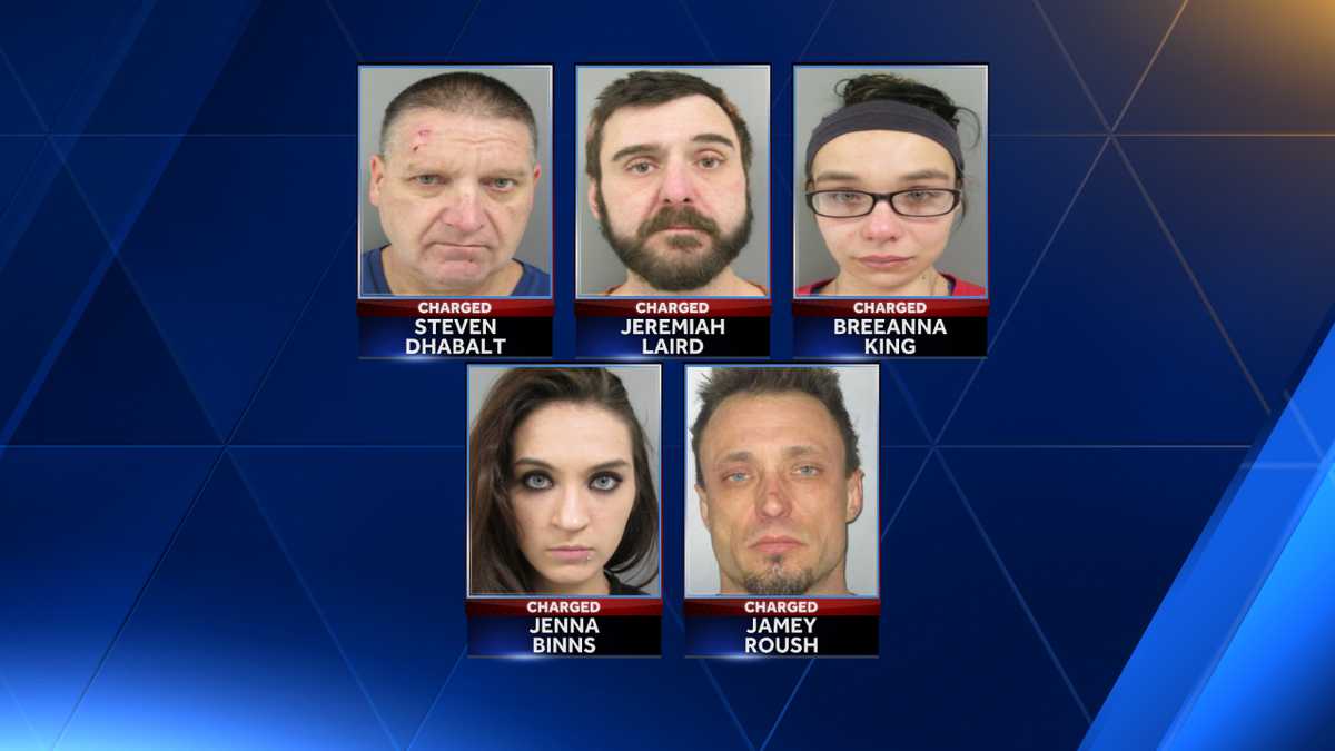 Authorities execute drug search warrant, arrest 5 people