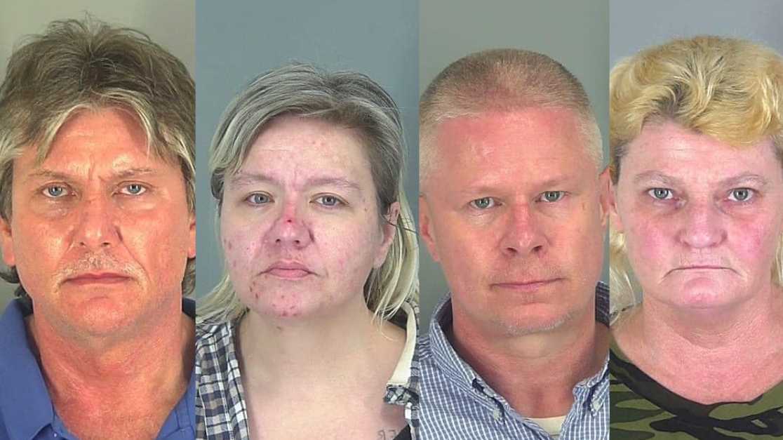 South Carolina: Over 9 kilos of meth seized in drug ring bust