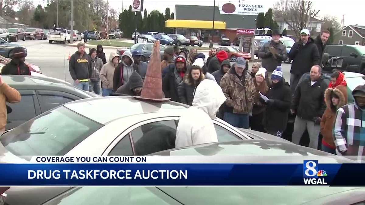 DA's office auctions off vehicles seized during drug investigations