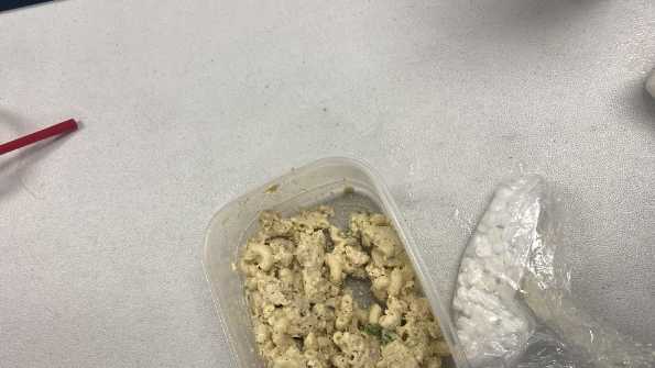 South Carolina: Drugs concealed in pasta dinner