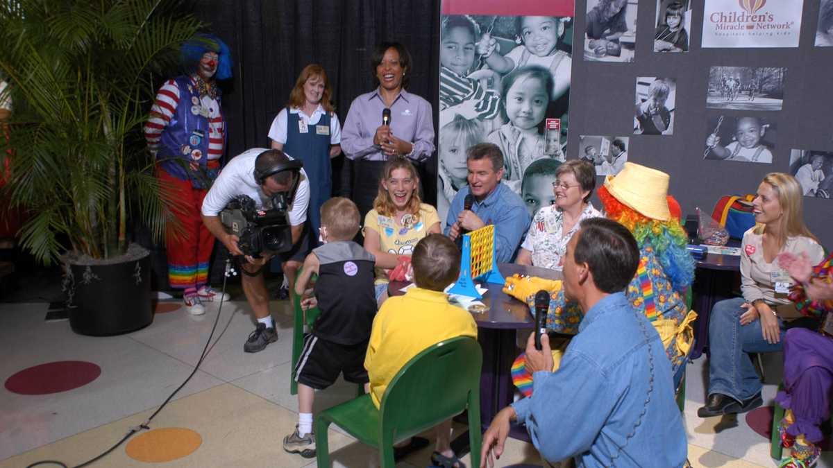 Jerry Tracey hosts the Children's Miracle Network telethons
