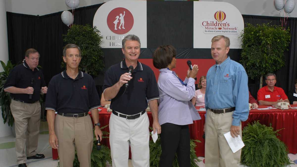 Jerry Tracey hosts the Children's Miracle Network telethons