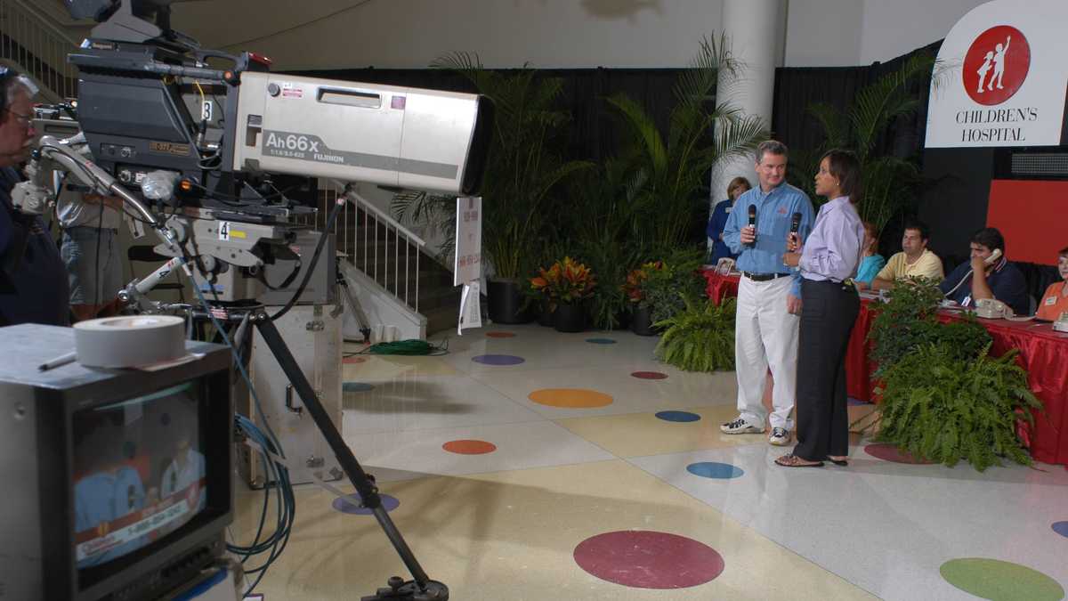 Jerry Tracey hosts the Children's Miracle Network telethons