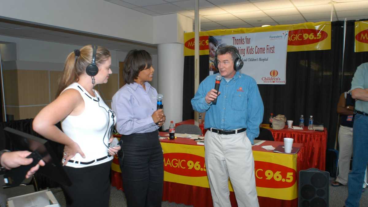 Jerry Tracey hosts the Children's Miracle Network telethons