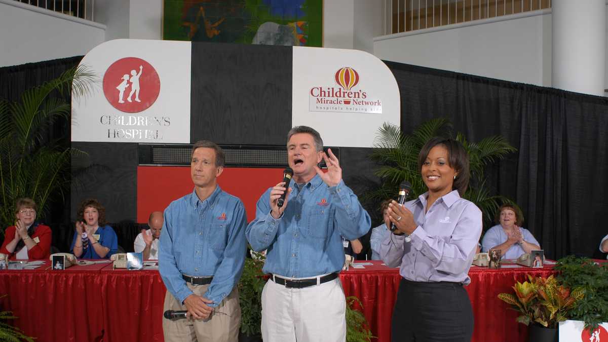 Jerry Tracey hosts the Children's Miracle Network telethons