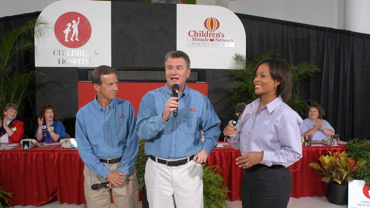 Jerry Tracey hosts the Children's Miracle Network telethons
