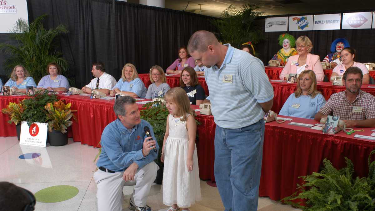 Jerry Tracey hosts the Children's Miracle Network telethons
