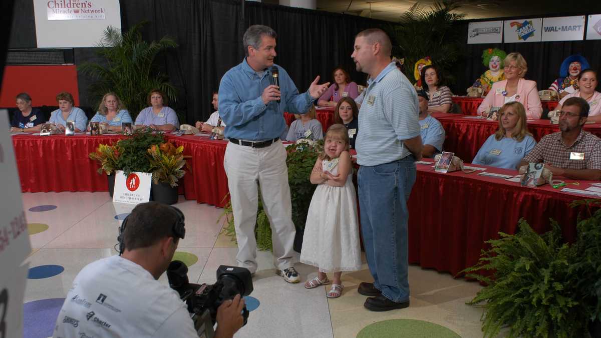 Jerry Tracey hosts the Children's Miracle Network telethons