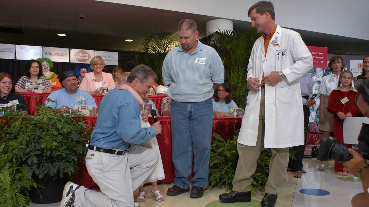 Jerry Tracey hosts the Children's Miracle Network telethons