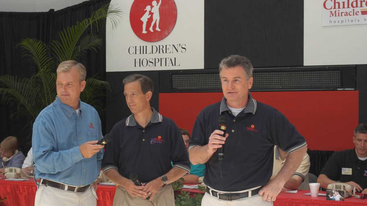 Jerry Tracey hosts the Children's Miracle Network telethons