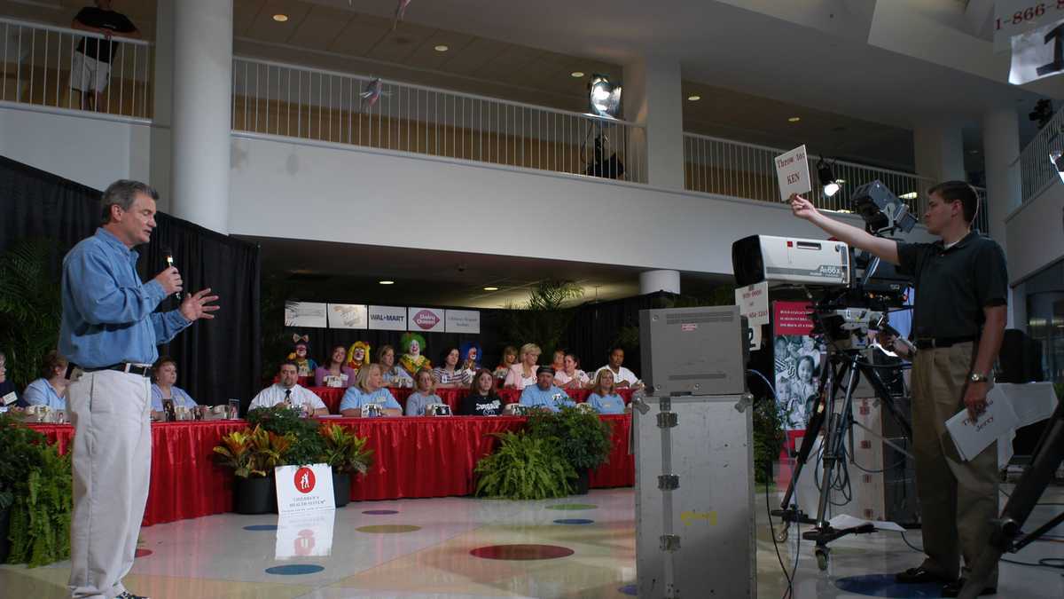 Jerry Tracey hosts the Children's Miracle Network telethons