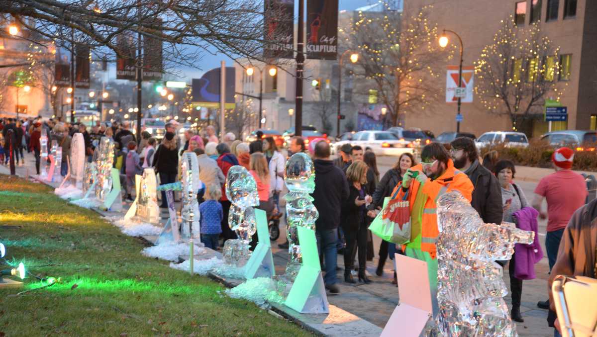 Ice sculptures will adorn Hamilton this weekend at IceFest