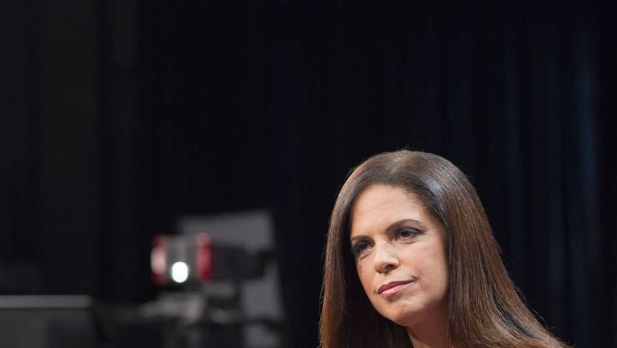 Soledad O'Brien on the set of 'Matter of Fact'