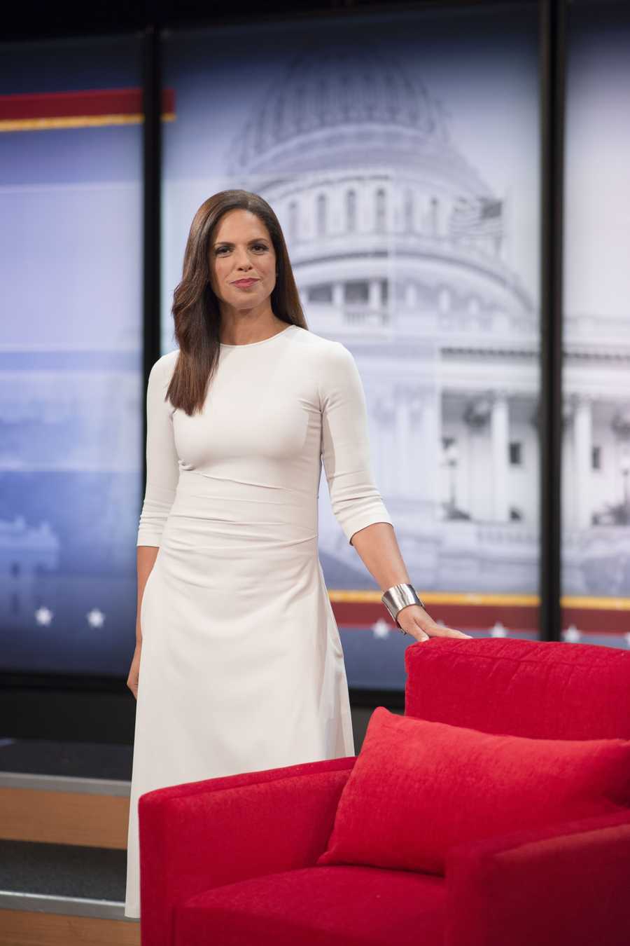Soledad Obrien On The Set Of Matter Of Fact