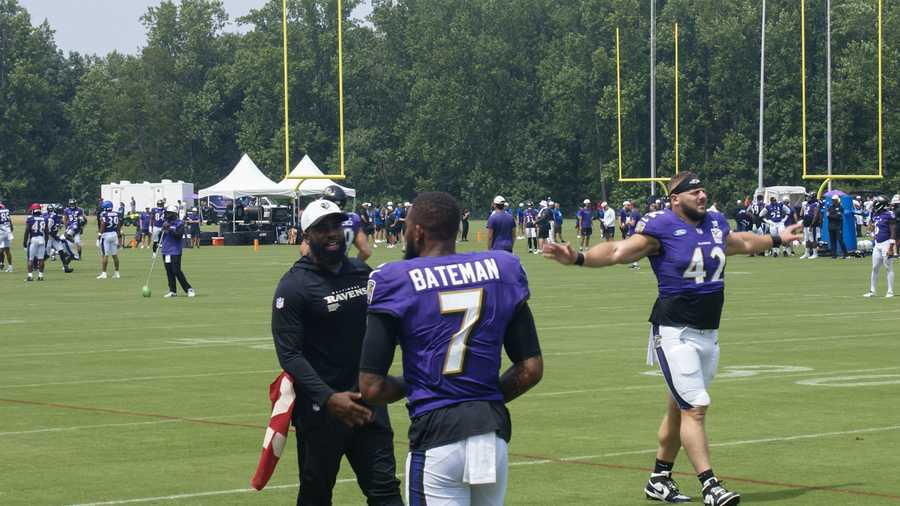 Ravens hold joint practice with Indianapolis Colts