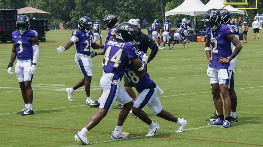 Ravens hold joint practice with Indianapolis Colts