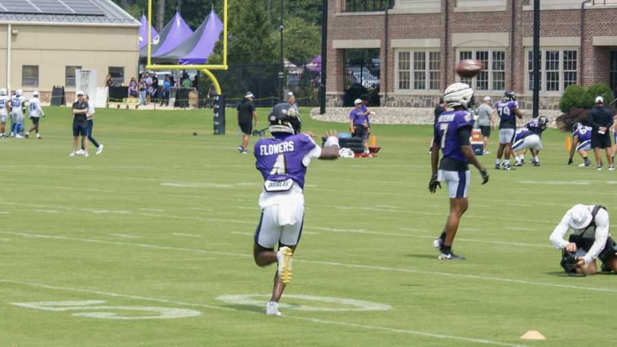Ravens hold joint practice with Indianapolis Colts
