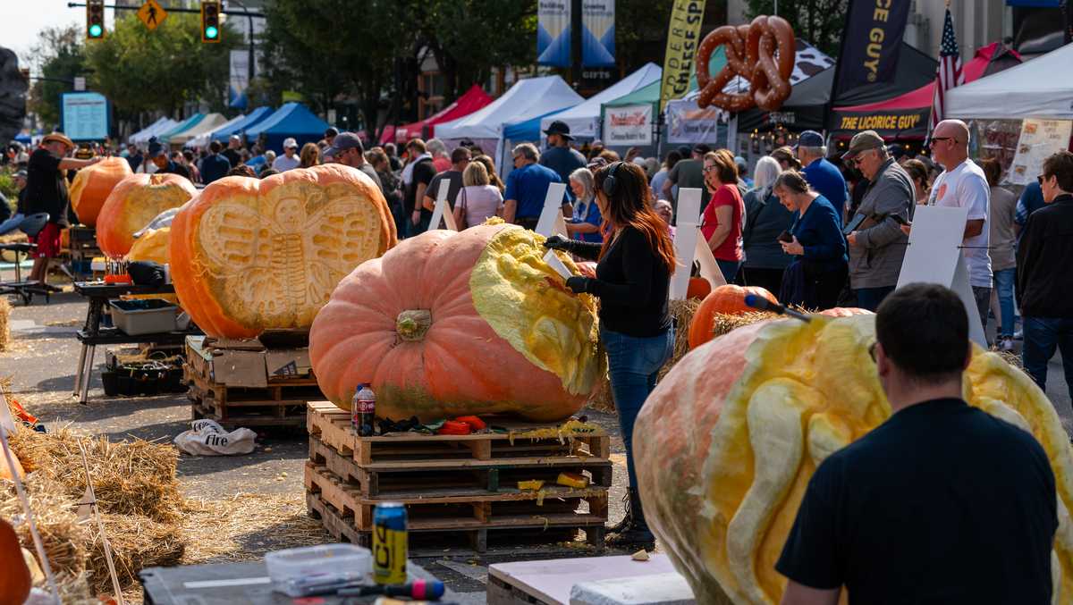 Giant carved pumpkins to line the street of this Ohio town's annual ...
