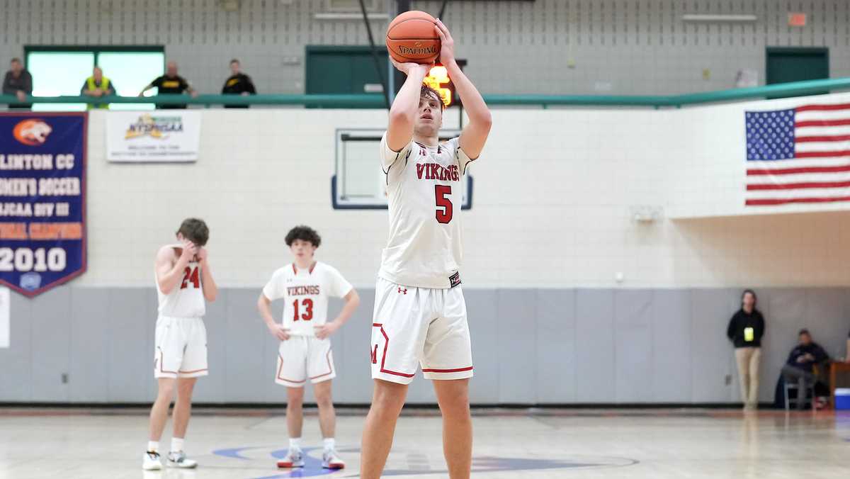 Moriah's Cooper Allen the latest Section VII basketball player to reach ...
