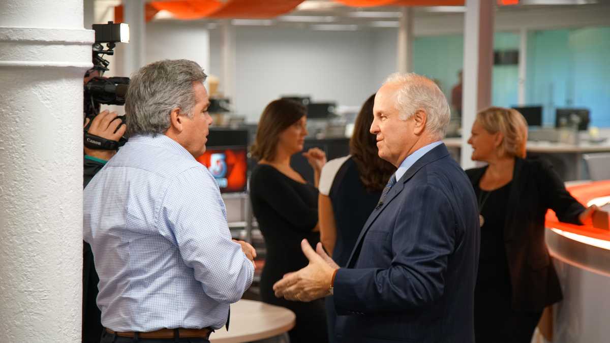 WCVB opens the doors to a new newsroom